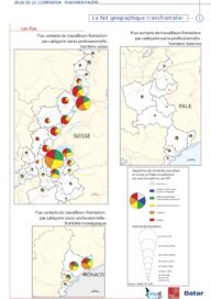 Flux sortants de travailleurs frontaliers par catégorie socio-professionnelle – Département du Doubs