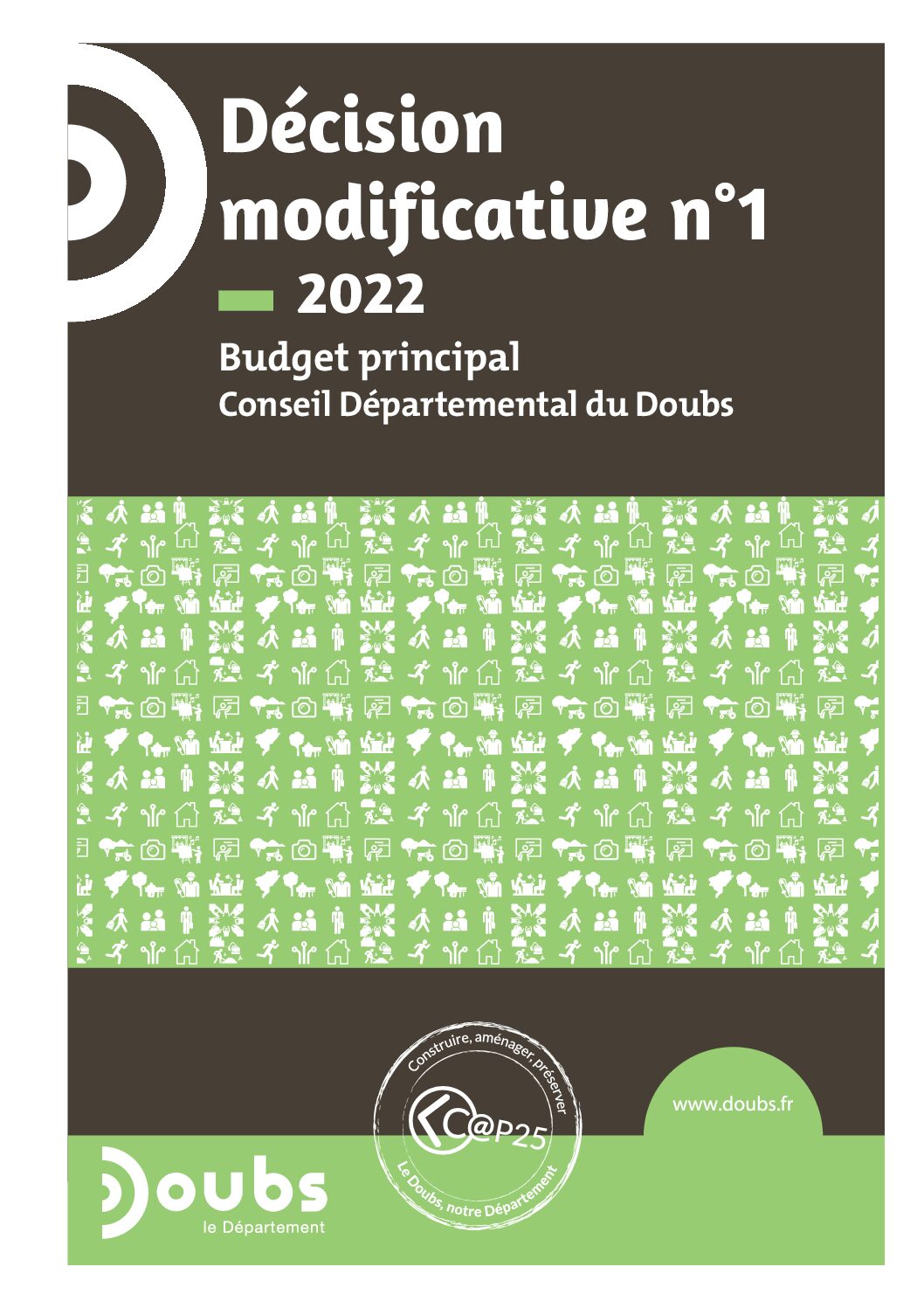 Décision modificative n°1 2022 – Département du Doubs