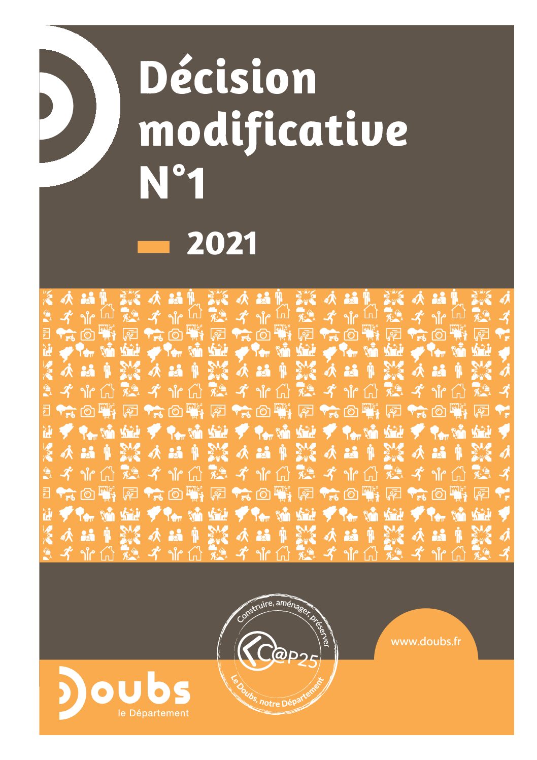 Décision modificative n°1 2021 – Département du Doubs