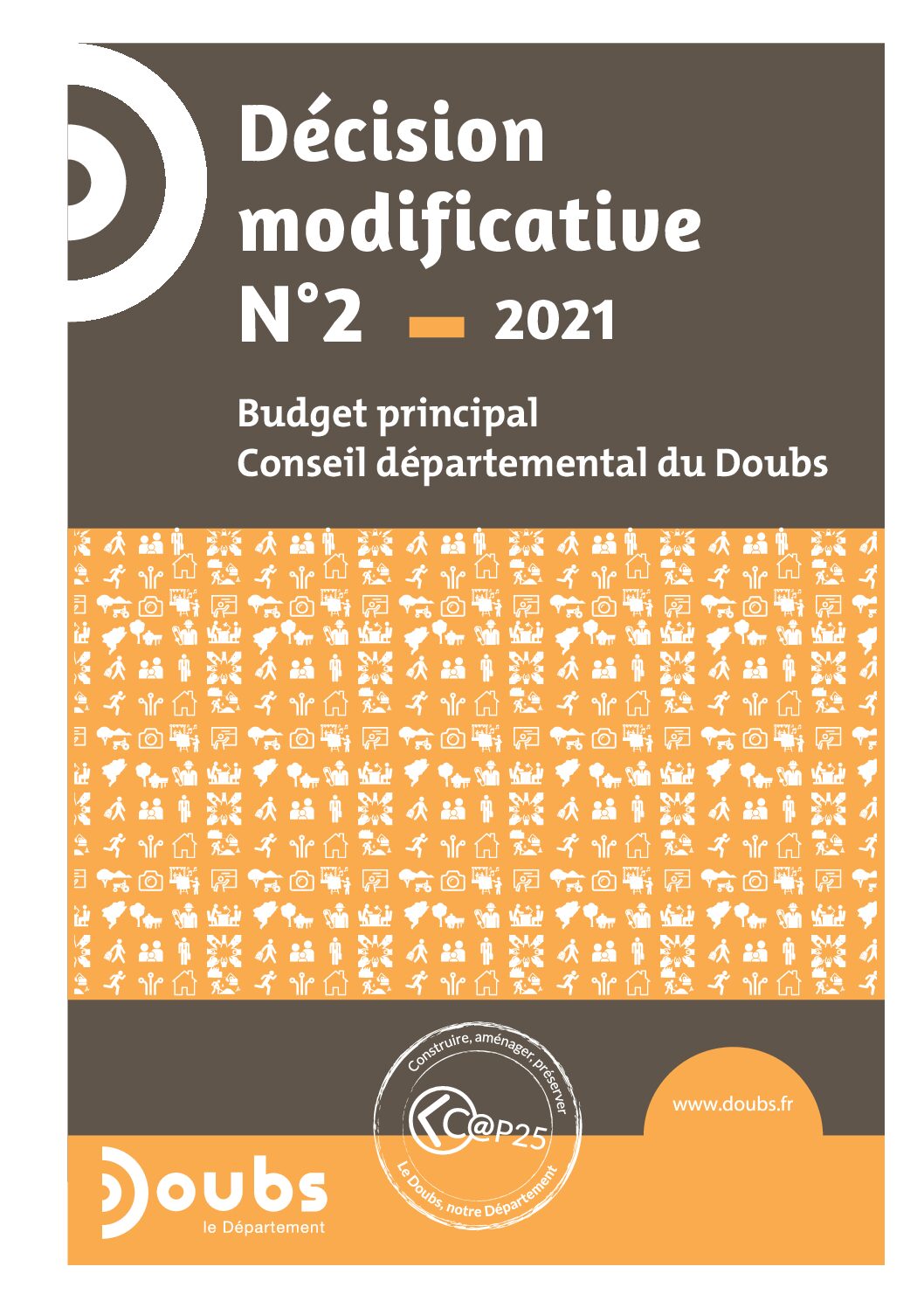 Décision modificative N°2 2021 – Département du Doubs