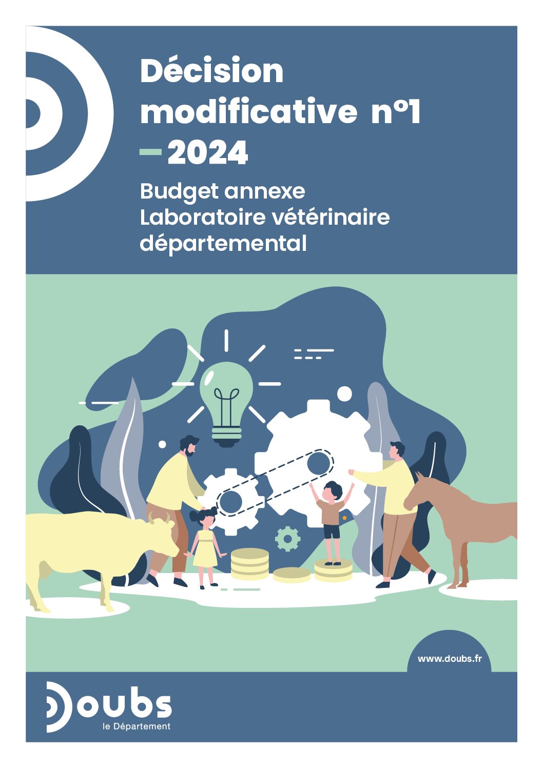 Décision modificative N°1 – budget annexe LVD – Département du Doubs
