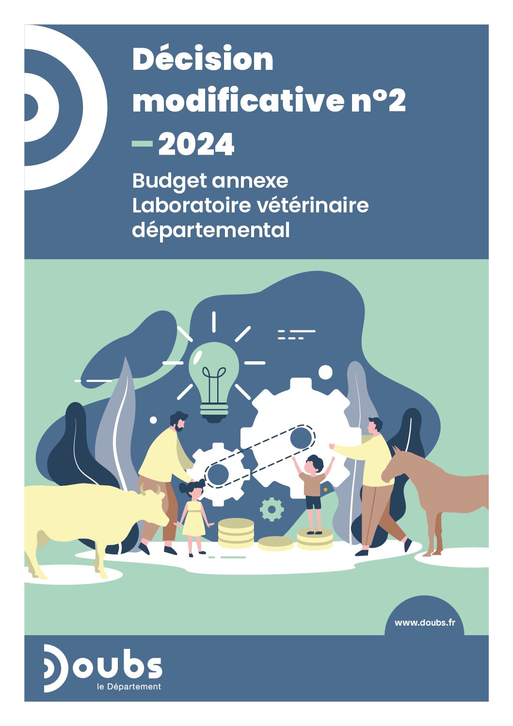 Décision modificative n°2 – 2024 – Budget annexe LVD – Département du Doubs