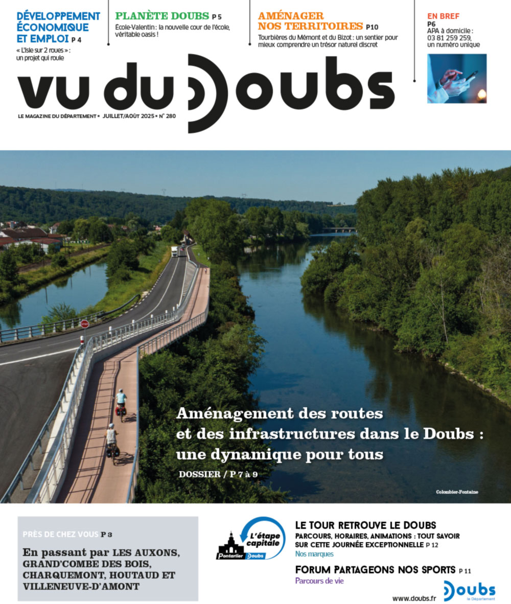 Vu du Doubs N°280 – Aménagement des routes et des infrastructures dans ...