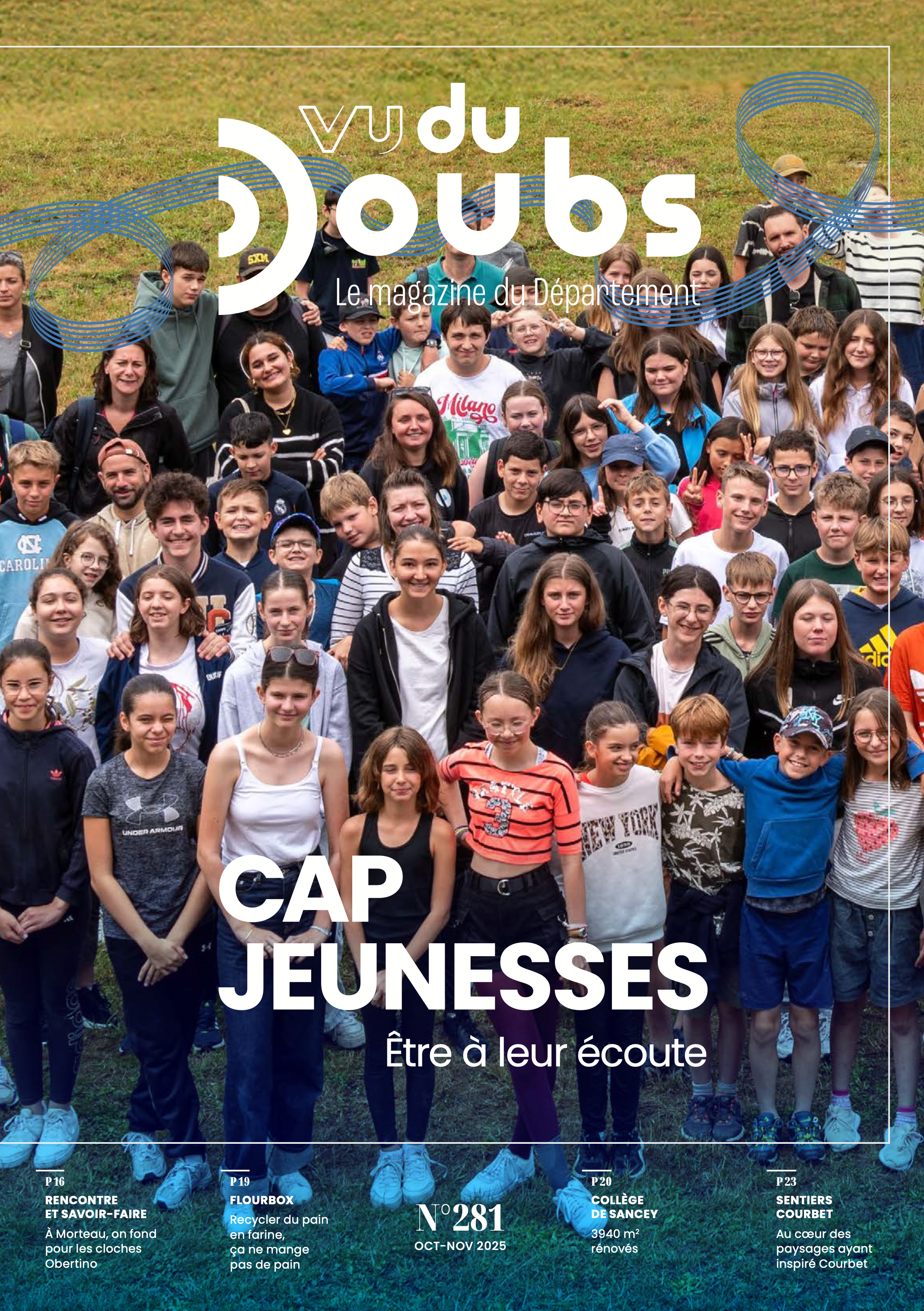 Vu du Doubs 281 – CAP Jeunesses, être à leur écoute – Département du Doubs